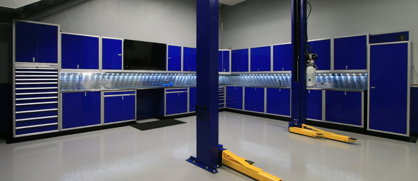 Workshop Cabinet Systems For Custom Garages | Moduline Cabinets